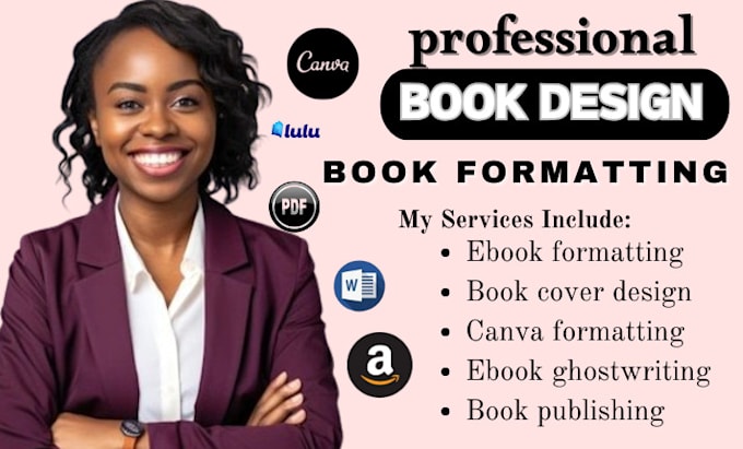 Do canva book formatting, canva book design ,advanced formatting for ...
