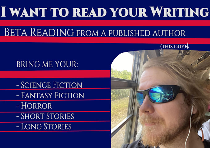 Be your beta reader for your fantasy, scifi, and horror wip by Jerome_macevoy | Fiverr