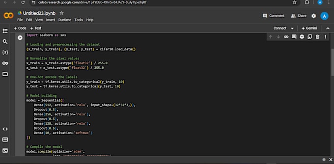 Do google collab, matlab, simulink and python projects by Abida_akhtar ... Do google collab, matlab, simulink and python projects by Abida_akhtar ...