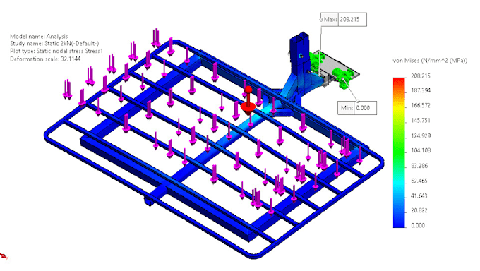 Do Fea Using Ansys Abaqus And Solidworks Simulations By Nigatud Fiverr