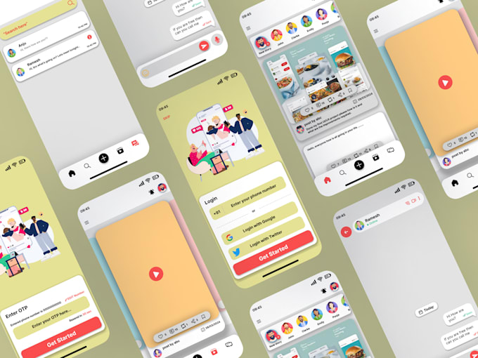 Engaging and intuitive user interfaces for your app by Adaribhanu | Fiverr