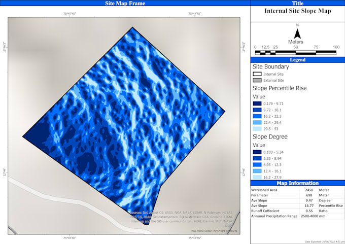 Do slope, hillshade, aspect, and elevation analysis by Palwashasanam ...