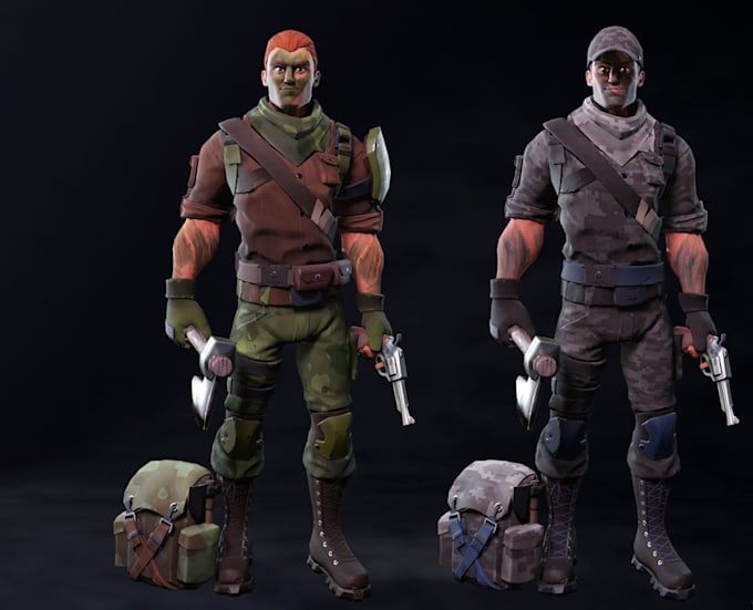 Build realistic 3d model,stylized character, rtfkt model, arr model ...