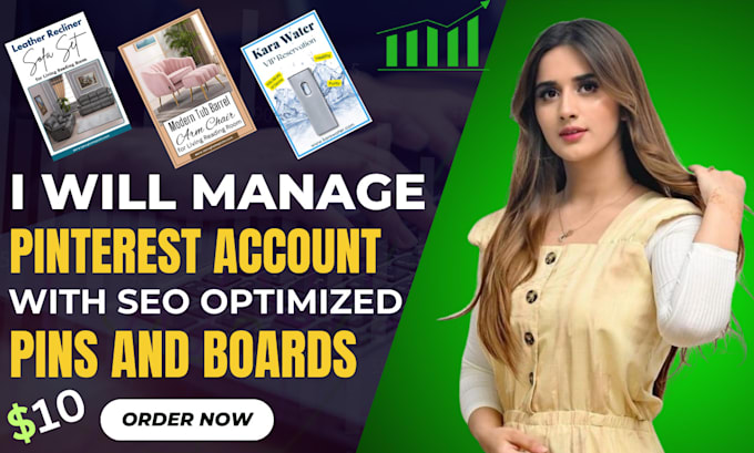 Manage pinterest account with seo optimized pins and boards by Queen_x1 ...