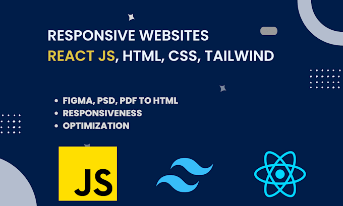 Develop responsive web apps using react js by Muhsinahm | Fiverr