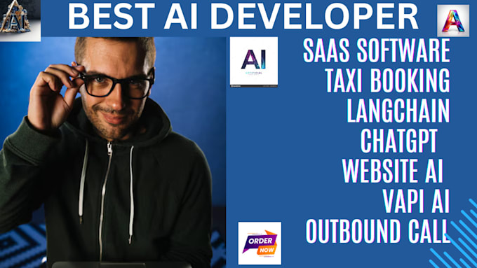 Chatgpt langchain taxi booking website ai saas software vapi ai outbound call by Janesmith092 ...