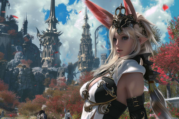 Draw dnd, warcraft, ffxiv fantasy characters and designs by Gelet_thens | Fiverr