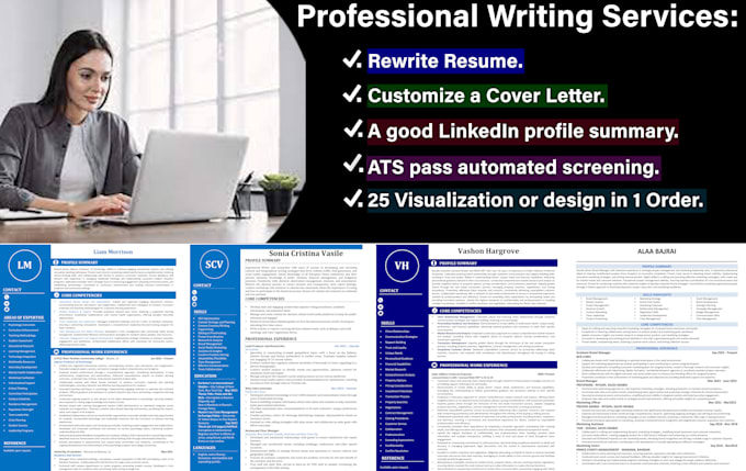 Rewrite and revamp your tailored resume, cover letter and linkedin ...