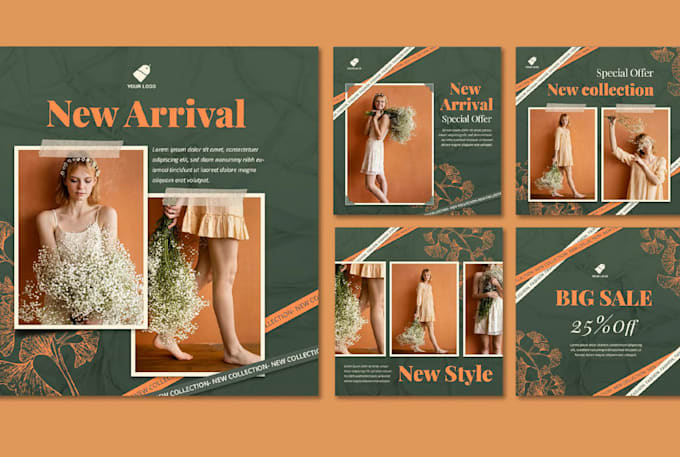 Create professional social media post design for facebook, instagram ...