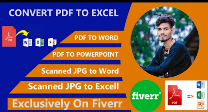 Convert pdf to excel, scanned image to excel or google sheet by Alamins ...