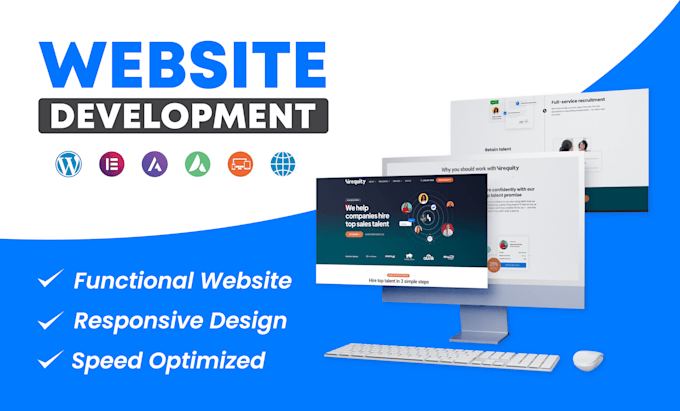 Create responsive wordpress website design and do wordpress website development by Junaid710 ...