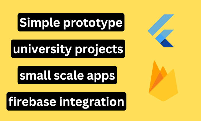 Develop your mobile app prototype, university project using flutter by ...
