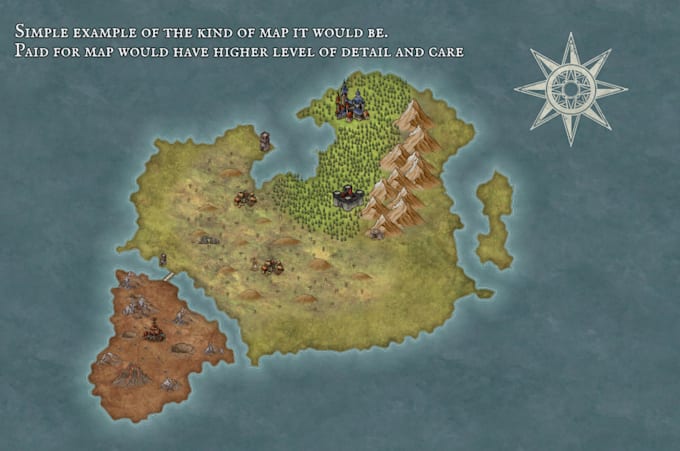 Create a custom dnd fantasy map by Noah3677 | Fiverr