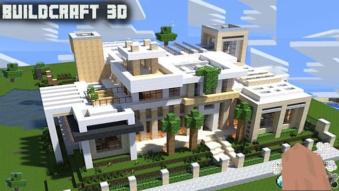 Build you best modern mansion in minecraft java or bedrock by ...