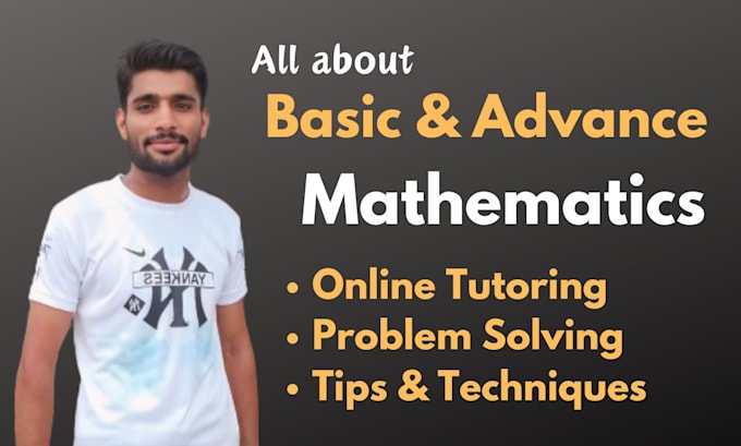 Be your math tutor up to graduation by Ali2682 | Fiverr
