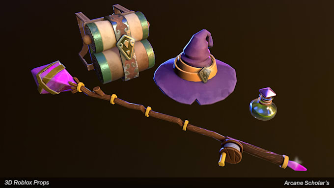 Build 3d ugc model, ugc items, 3d roblox accessories, weapons by ...