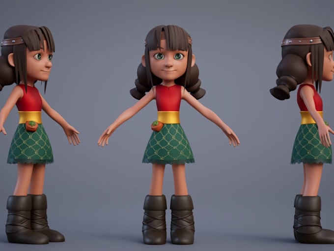 Create 2d 3d animation cartoon animation character design animation by ...