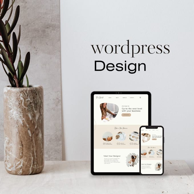 Develop wordpress responsive website design by Shakeel_channa | Fiverr