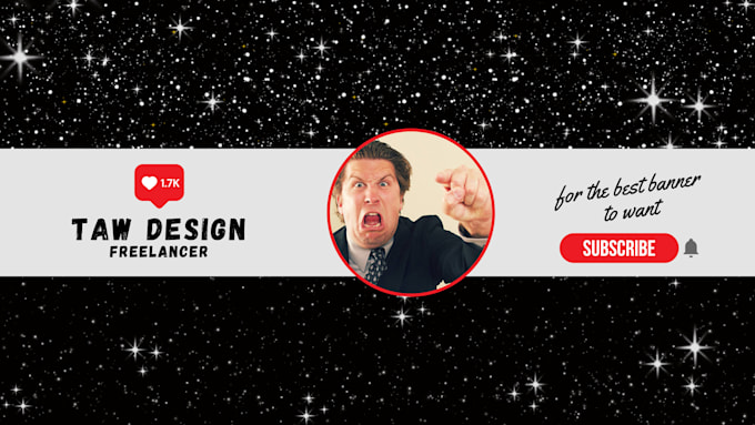 Design a perfect youtube banner by Ttawfiq | Fiverr