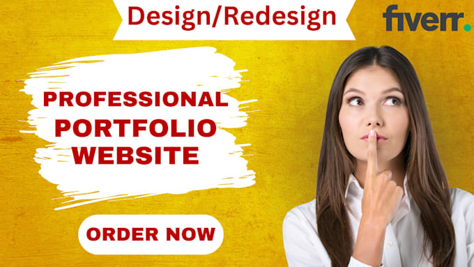 Design a portfolio website by Manzarhussai814 | Fiverr