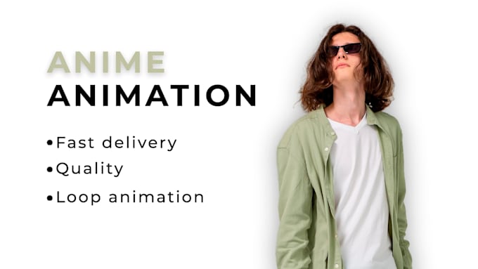 Do loop animation anime artwork by Slizan | Fiverr