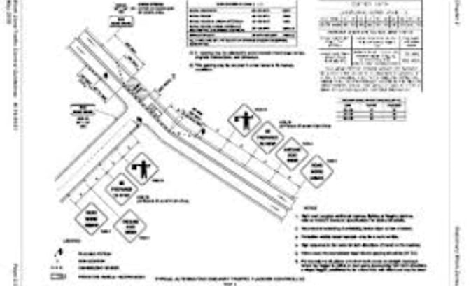Create traffic control plans according to mutcd by Asifali418 | Fiverr