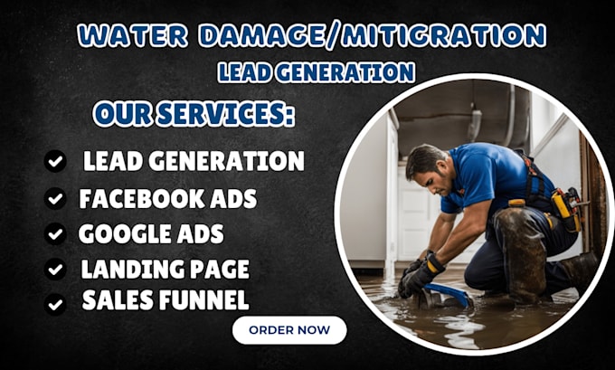 Generate water damage leads water restoration leads fire damage ...