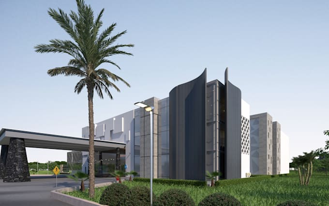 Create elegant 3d exterior and interior modelling by Goodnewsadekola | Fiverr