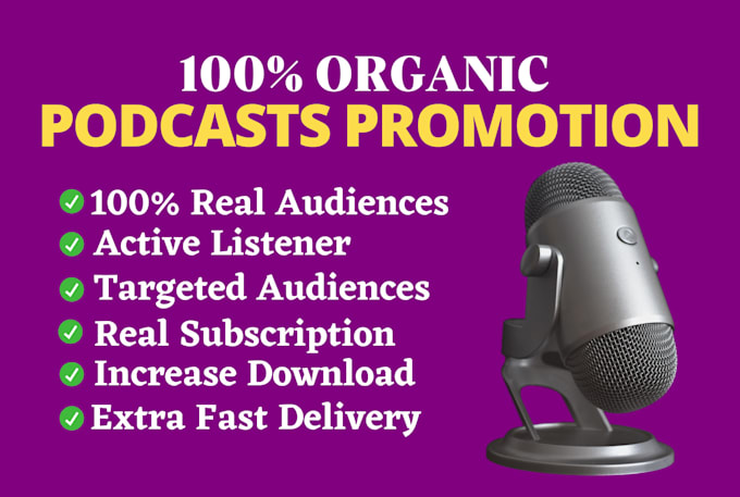 Promote your podcast to new listeners and increase downloads by Mousaav ...