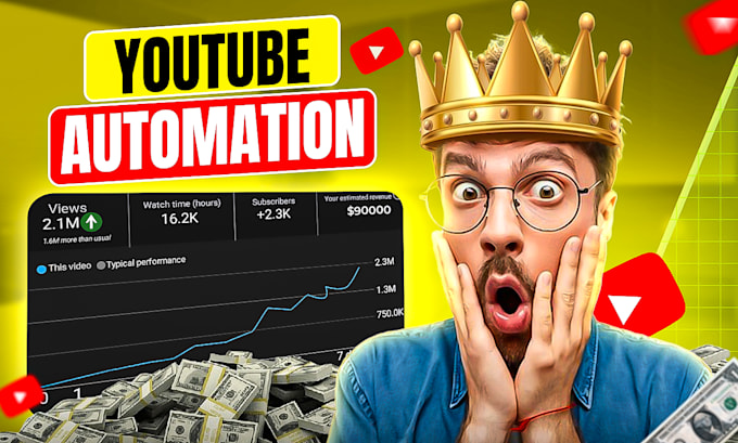 Create top 10 faceless videos and youtube automated cash cow videos by Hammad__edits | Fiverr