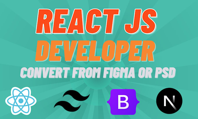 Convert Figma To React Js Using Tailwind Css Or Bootstrap By Ingandrea Fiverr