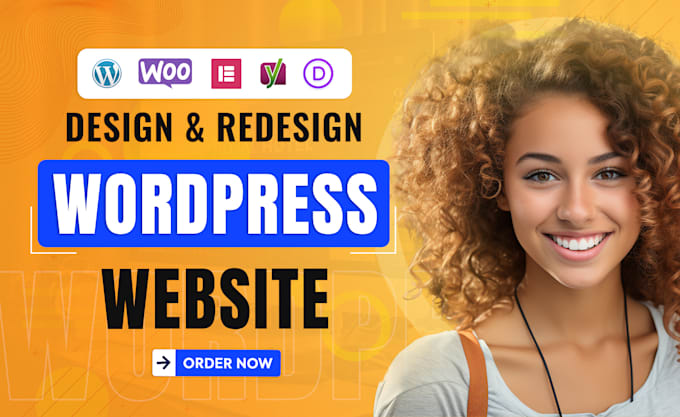 Design redesign wordpress website development, build wordpress website ...