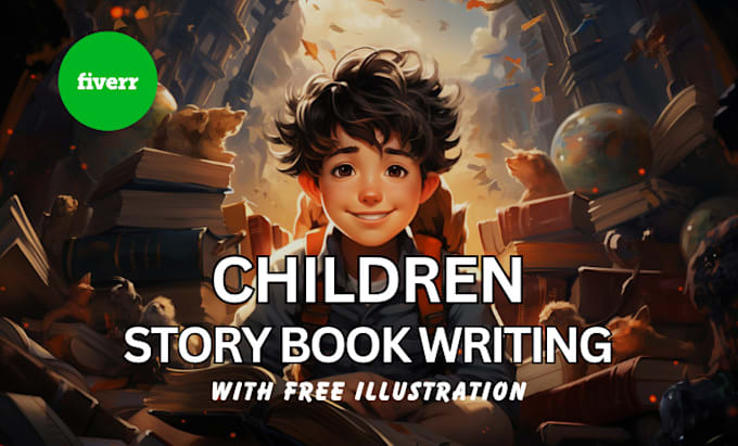 Be children story book writer, children book illustration, children ...