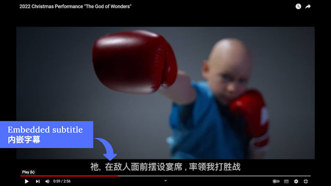 Embed subtitles or transcribe your video by Sunwoon | Fiverr