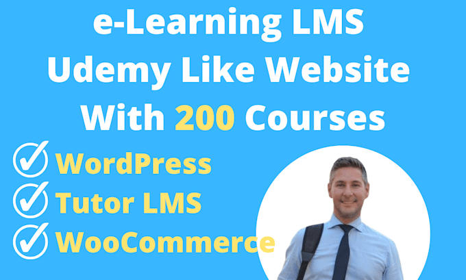 Udemy elearning lms wordpress website with 200 courses by ...