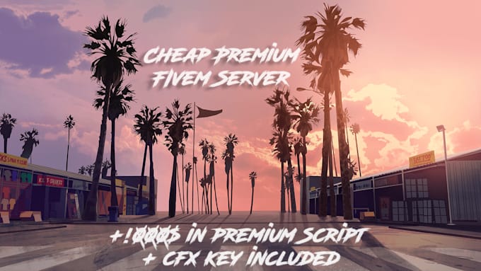 Give you a premium server with scripts worth above 1k