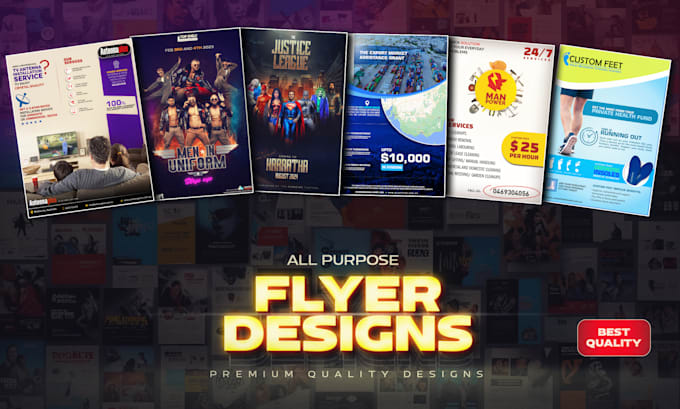 Create awesome epic flyer designs by Amirkhan521 | Fiverr
