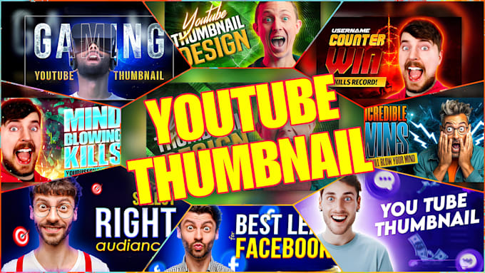 Create the best youtube thumbnail designs for you channel by ...