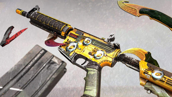 Create custom game skins texture for csgo, cs2, rust and valorant by ...