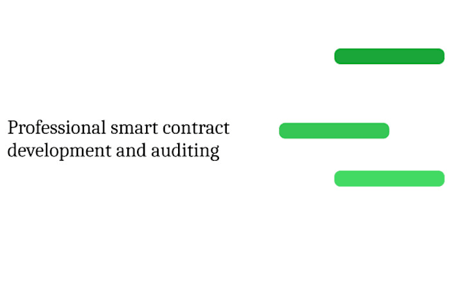 Custom Solidity Smart Contract Development By Bullishdomi Fiverr