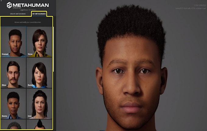 Do realistic metahuman character and rigging in unreal engine by Ridbayy | Fiverr