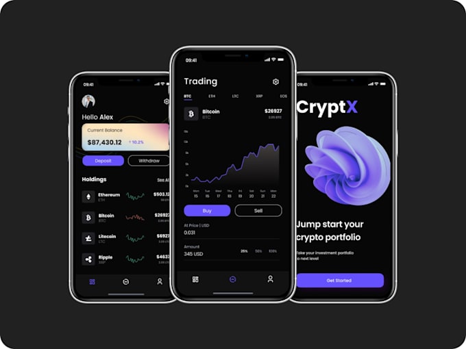 Do mobile ui ux, web ui ux, prototype and wireframe design by Zubair ...
