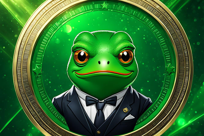 Draw meme coin art, crypto meme coin art, solana meme coin art, crypto ...