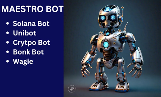 Develop unibot, bonk bot, maestro bot, kazebot, telegram crypto bot by ... Develop unibot, bonk bot, maestro bot, kazebot, telegram crypto bot by ...