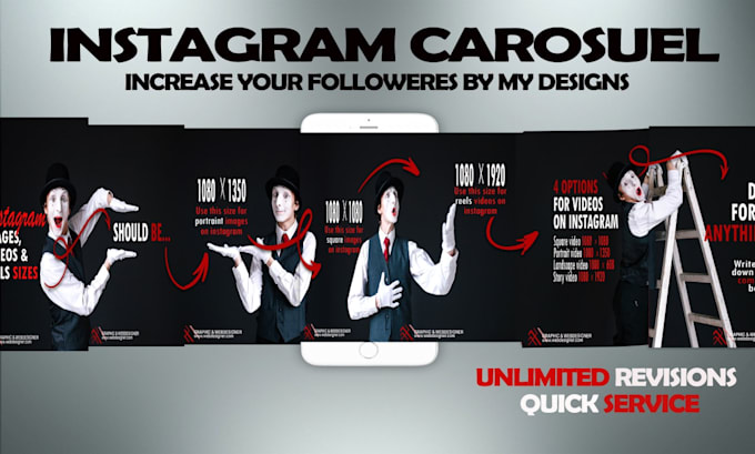 Make social media carousel, instagram linkedin and facebook carousel ...