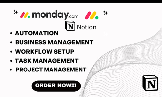 Manage your projects using monday crm notion by Bola_success | Fiverr