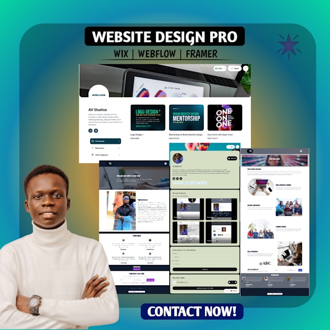 Design framer website redesign framer website redevelop framer website ...