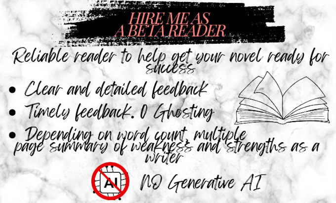 Beta read for you and provide insight and feedback by Daisyrose333 | Fiverr