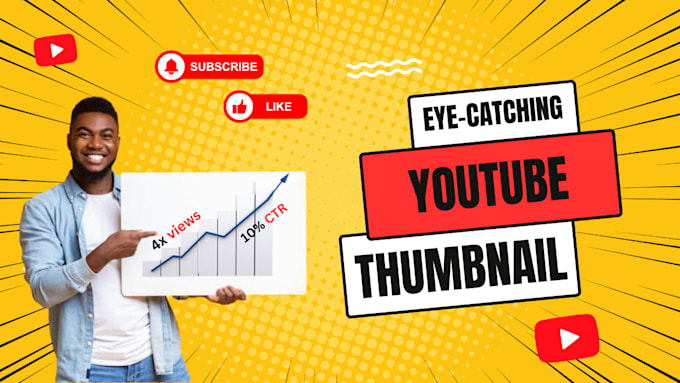 Create youtube thumbnail designs for more views by Diwanthalak | Fiverr