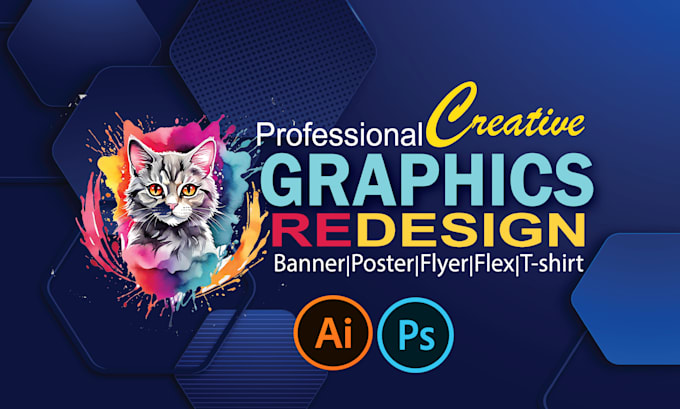 Any graphic design, image editing, redo, recreate poster, logo ...